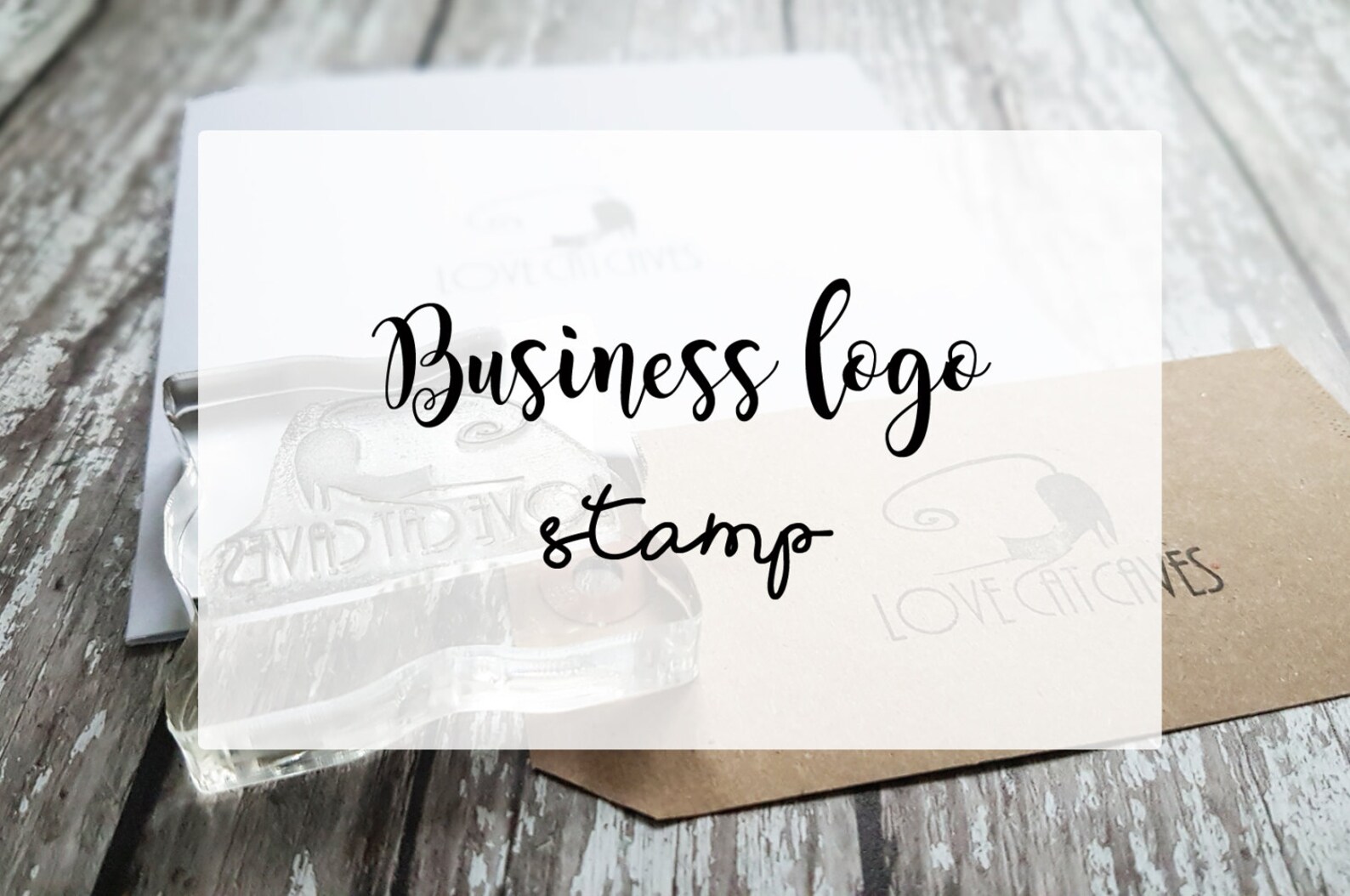 Business Stamp Custom Stamp Custom Logo Stamp Custom Rubber - Etsy UK