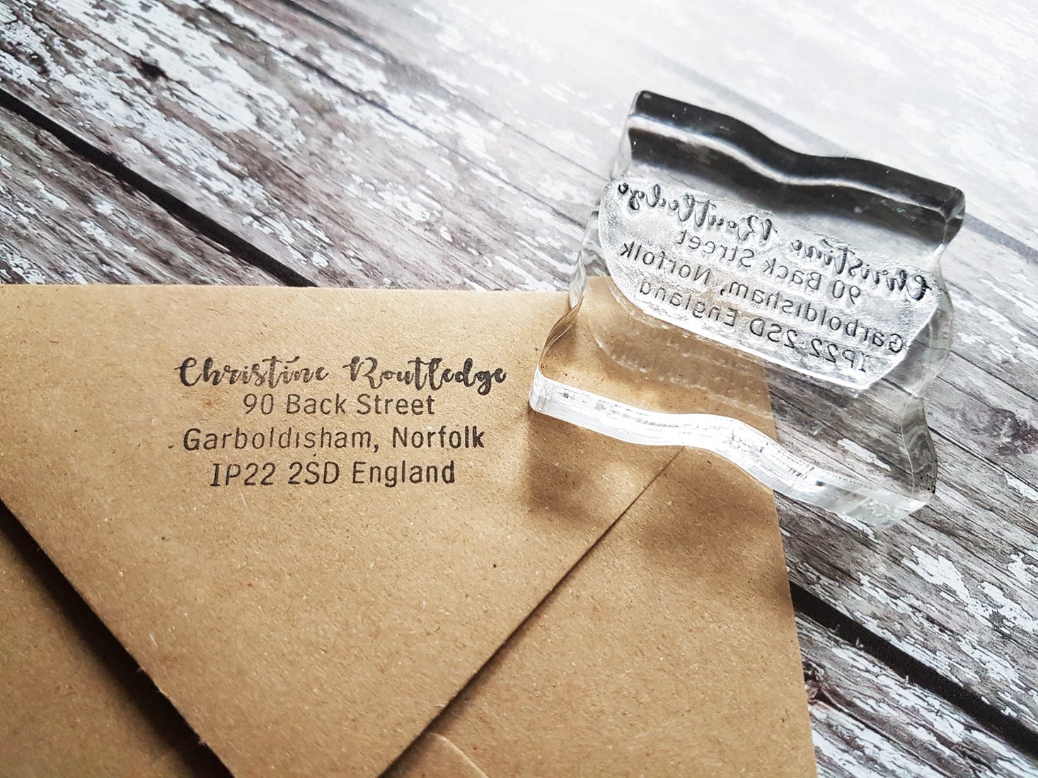 Return Address Stamp / Address Stamp / Personalized Address | Etsy