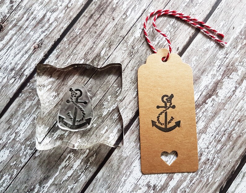 Anchor Stamp Nautical Stamp Nautical Gifts - Etsy