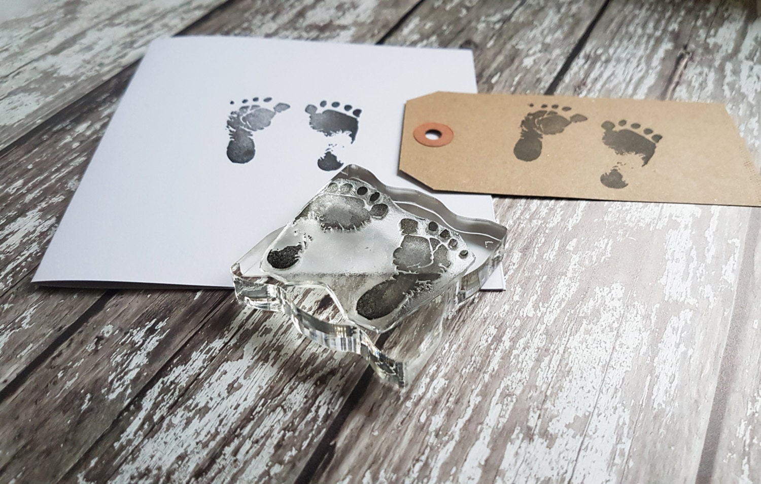 Baby feet stamp rubberstamp stamps | Etsy