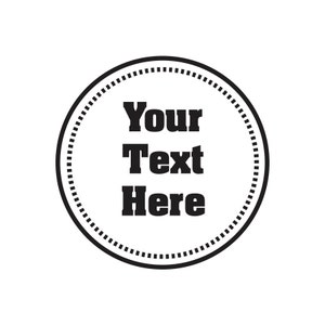 Custom Stamp, Custom Logo Stamp, Custom Rubber Branding Stamp 2x2 ...