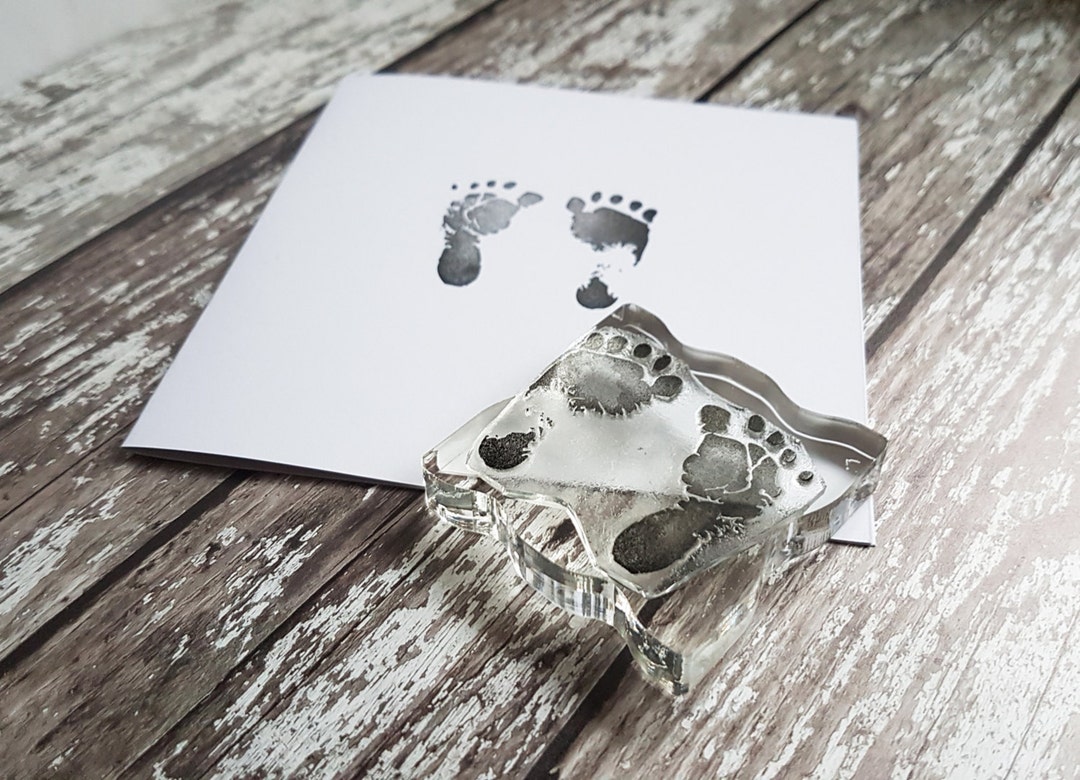 Baby Feet Stamp, Rubberstamp, Stamps - Etsy