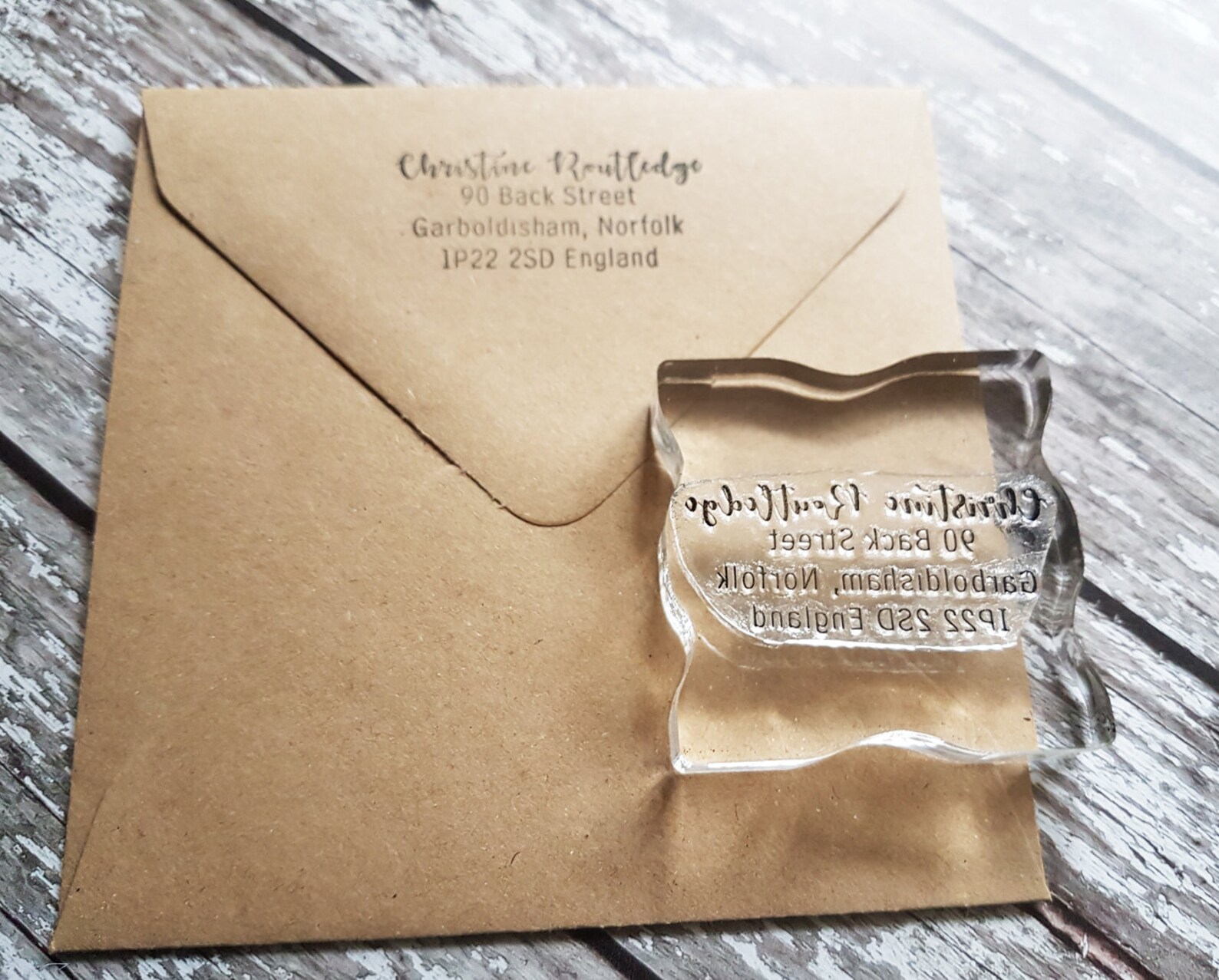 Return Address Stamp / Address Stamp / Personalized Address - Etsy