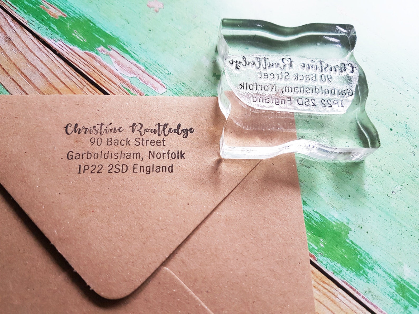 Return Address Stamp / Address Stamp / Personalized Address - Etsy