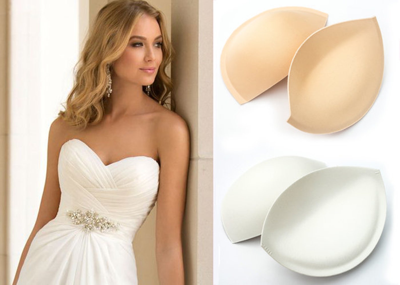 Ivory Sew In Bra Cups A Cup B Cup C Cup D Cup Dd Cup Etsy Uk