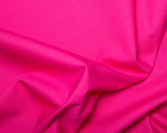Bright Pink Fabric - Etsy
