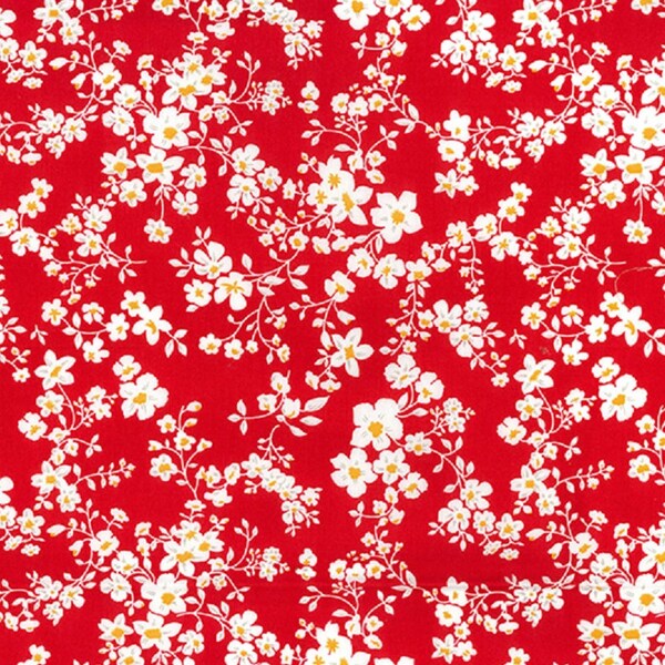 Red and White Fabric - Etsy