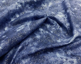 Silver Blue Fabric - Etsy