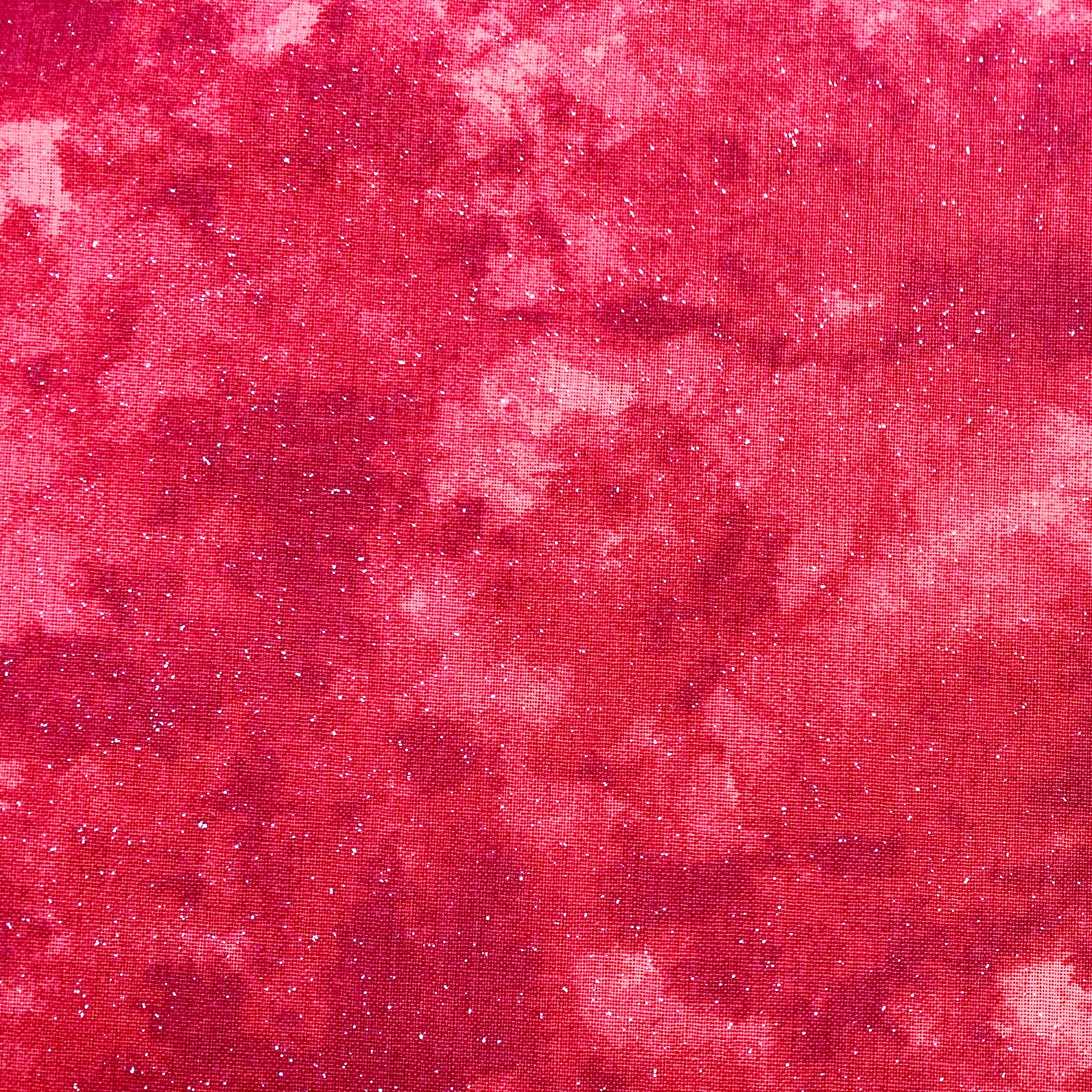 Cotton Sparkle Blender Fabric Ruby Red & Silver Glitter - Etsy UK