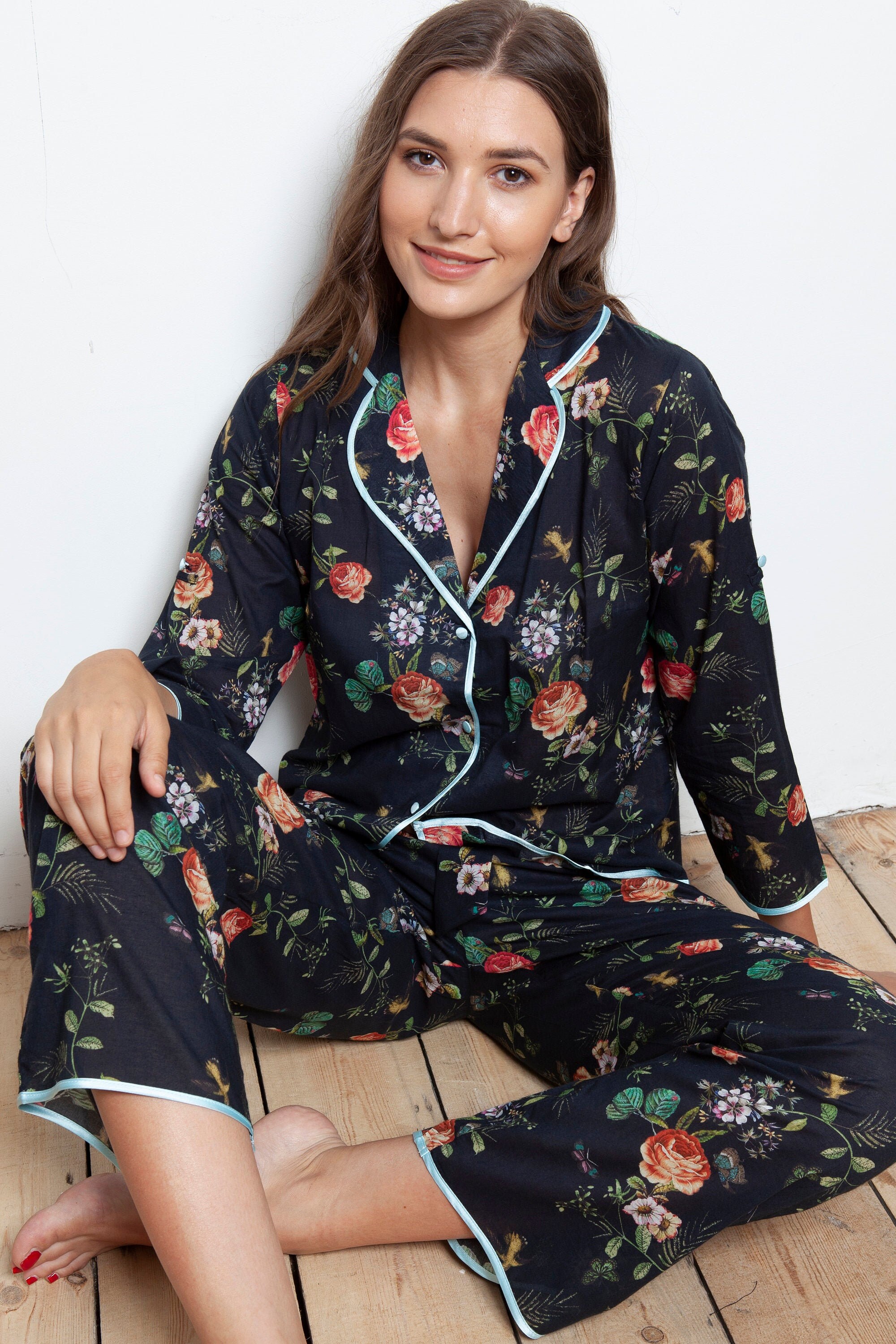 Hummingbirds Pajama Set - Etsy