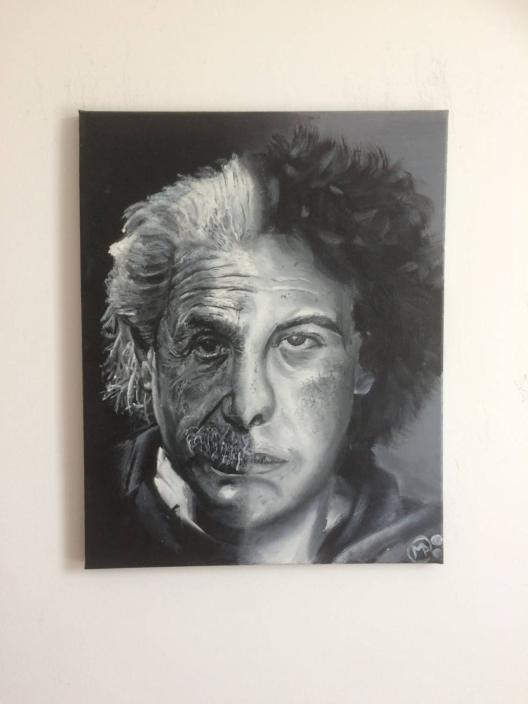 Custom Two-faces Combined Painting on Canvas - Etsy