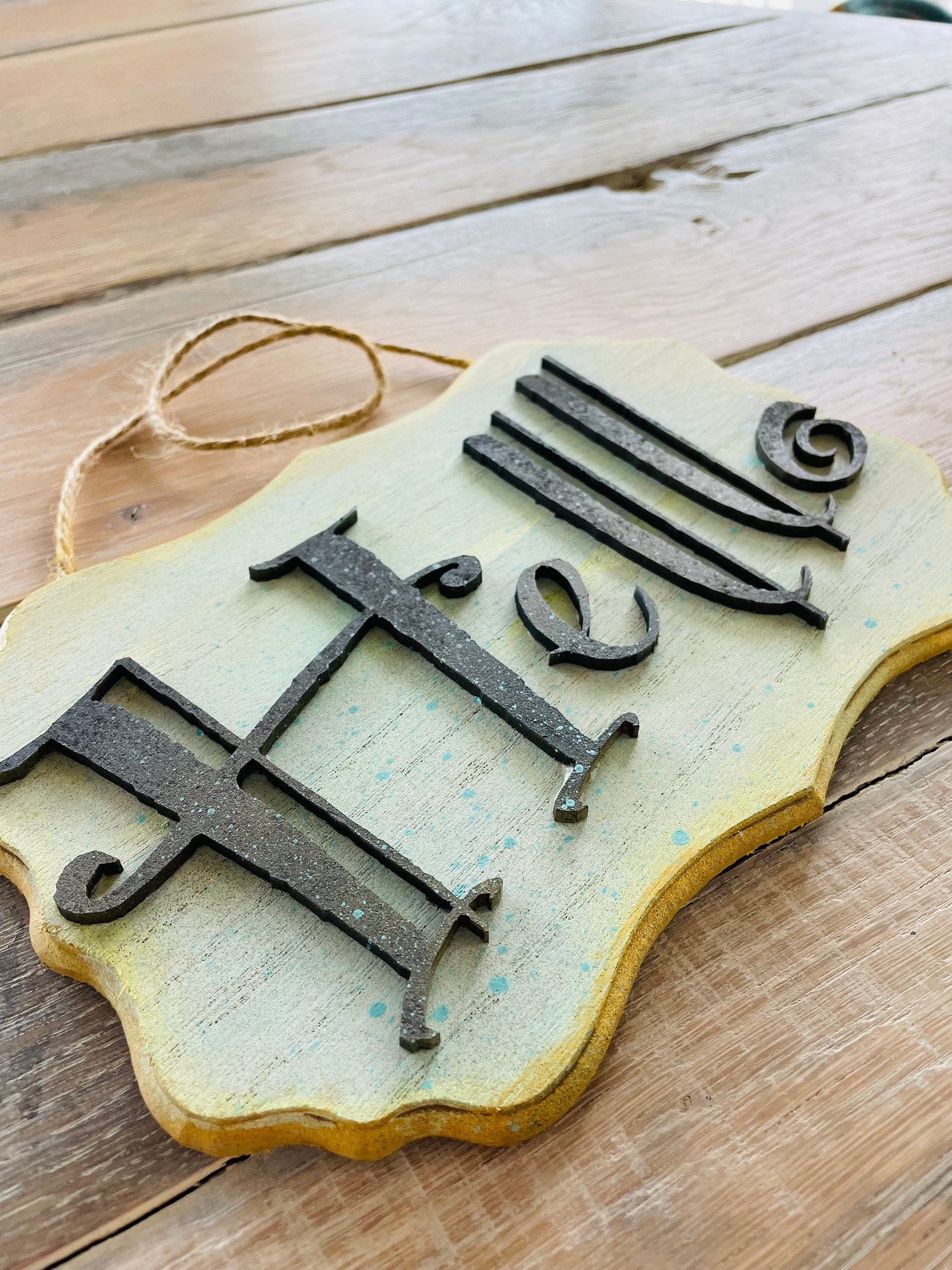 Hello Spring Sign Word Cut Out Script DIGITAL FILE - Etsy