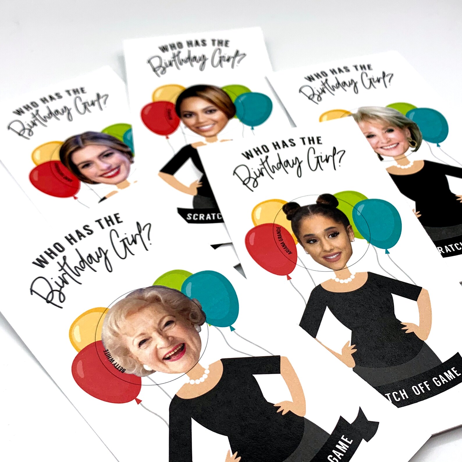 Who has the Birthday Girl Scratch-Off | Etsy