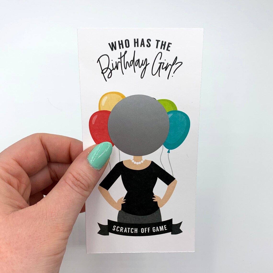 Who Has the Birthday Girl Scratch-off - Etsy