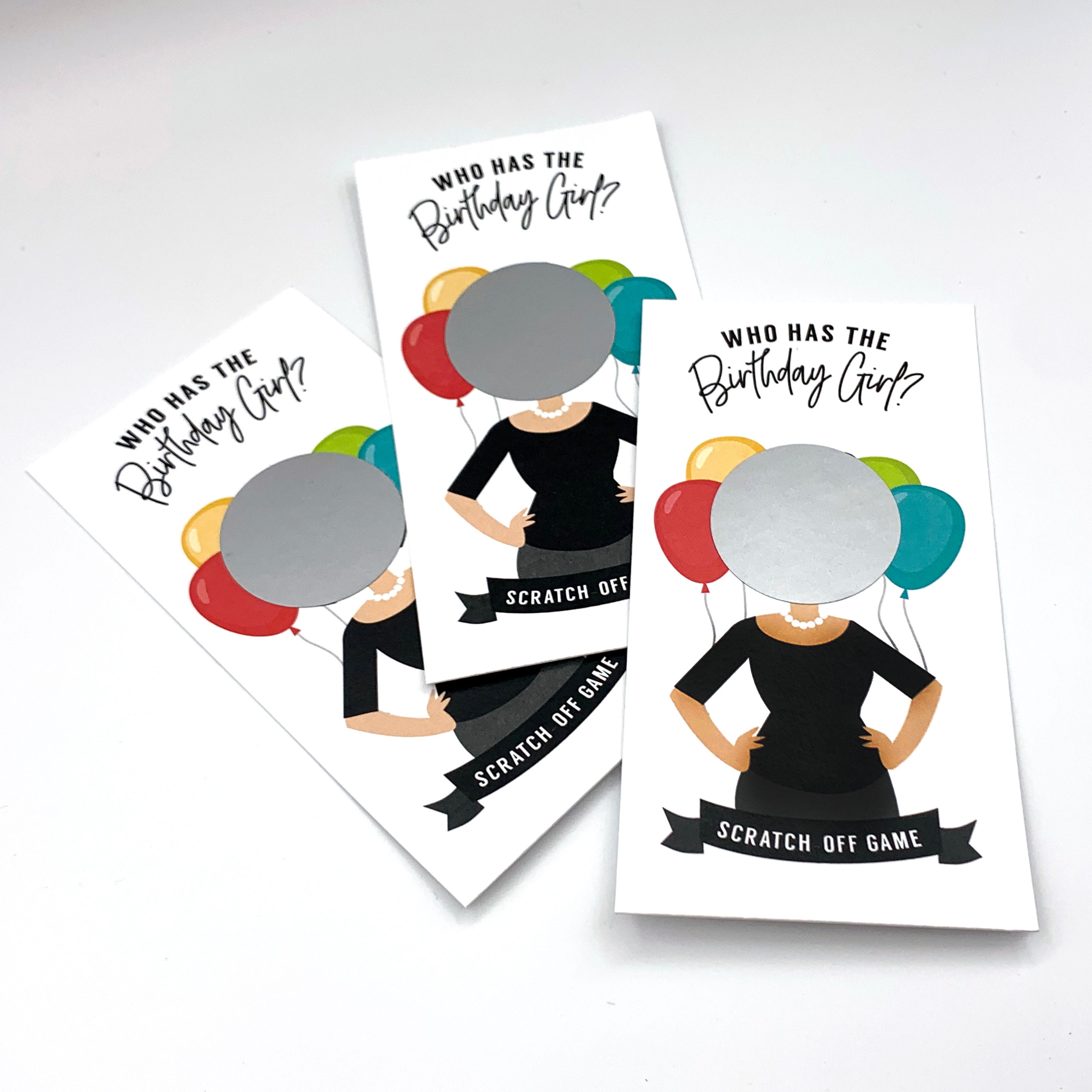 Who has the Birthday Girl Scratch-Off | Etsy