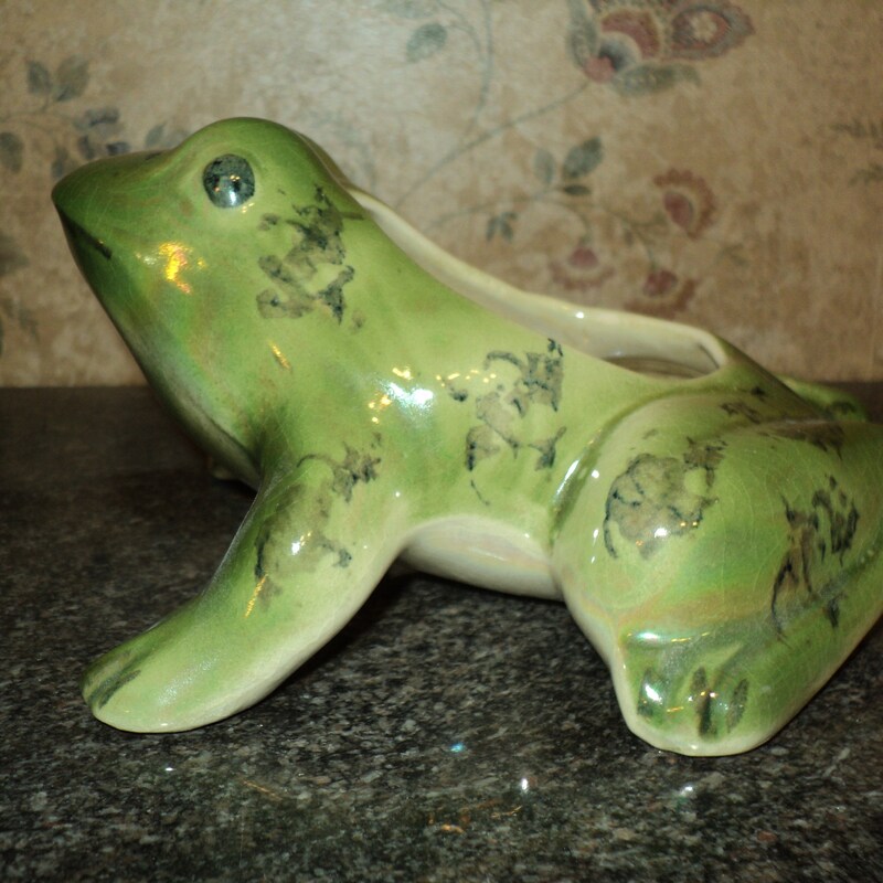 Frog Planter - Etsy