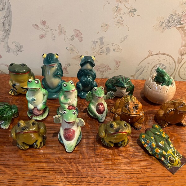 Ceramic Frogs - Etsy