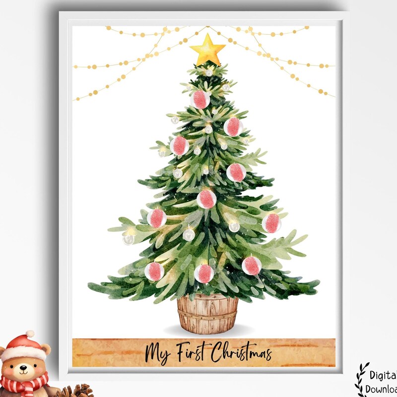 Finger Print Tree - Etsy