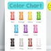 Color Mixing Chart for Kids, Educational Montessori Poster, Homeschool ...