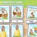 Preposition Flashcards Dog Unit Study Preschool Printable Activity ...