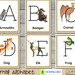 ABC Animal Flashcards, Montessori Printable Alphabet Flashcards ...