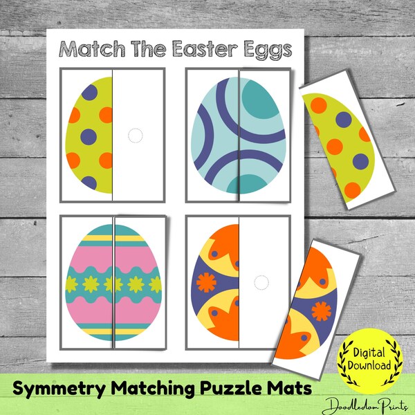 Matching Cards Eggs - Etsy