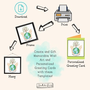 Earth Day Handprint Art, Preschool Earth Day Thumbprint Tree Craft ...