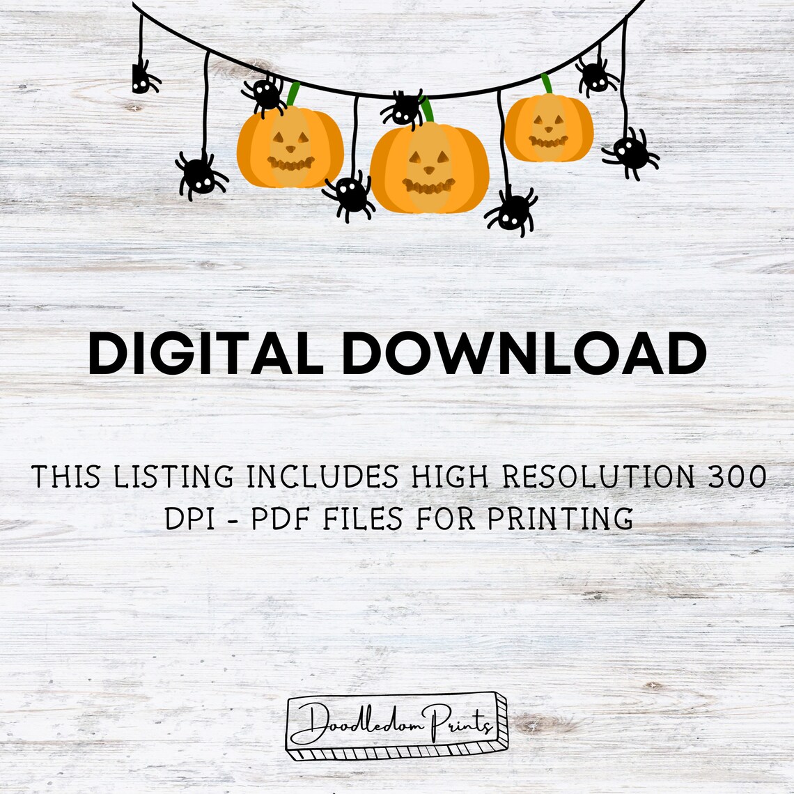 Printable Halloween Teddy Bear Bookmarks for Kids, PDF Instant Download ...