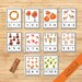 FALL Montessori Count and Clip Cards (1-20), Preschool Educational PDF ...