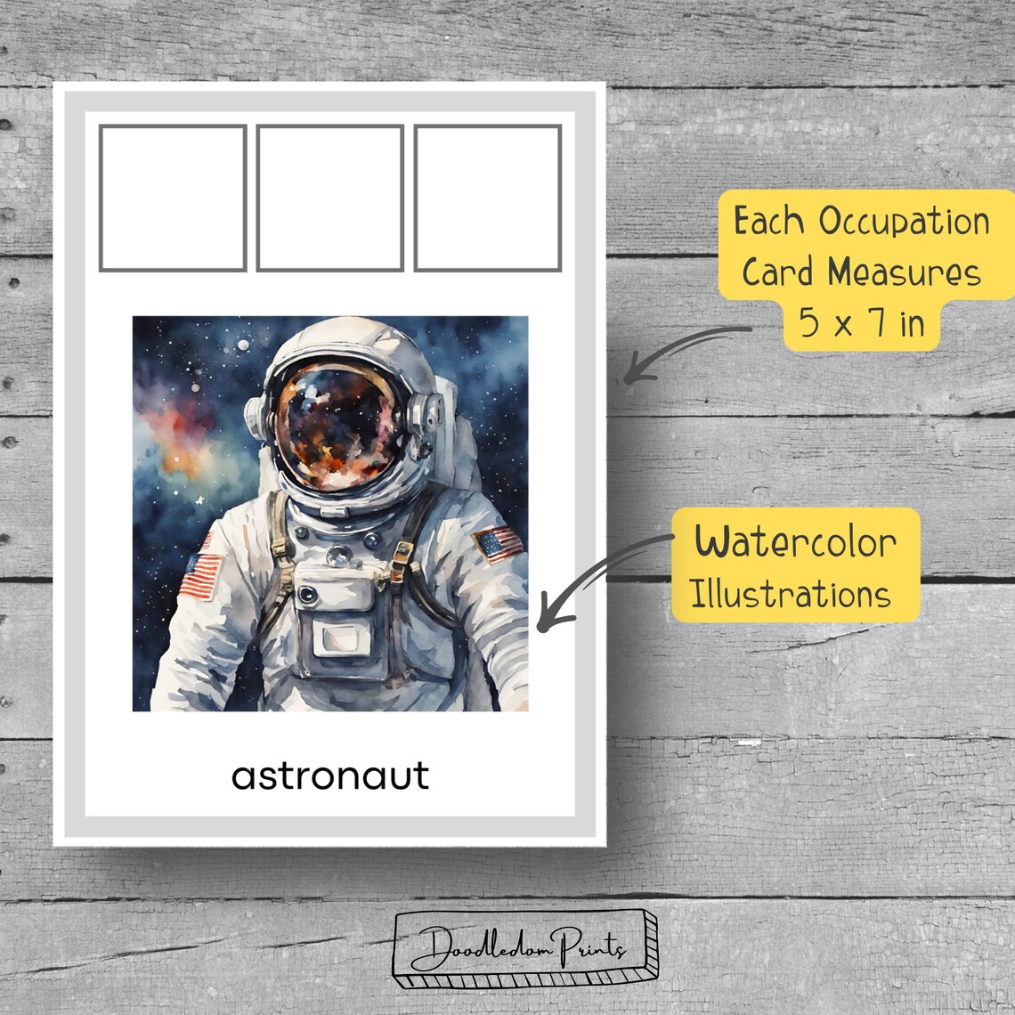 Community Helpers Preschool Sorting Mats, Montessori Printable ...