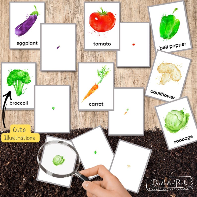 Vegetables Printable Activity for Kids, Vegetable Harvest Theme ...