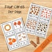 FALL Montessori Count and Clip Cards (1-20), Preschool Educational PDF ...