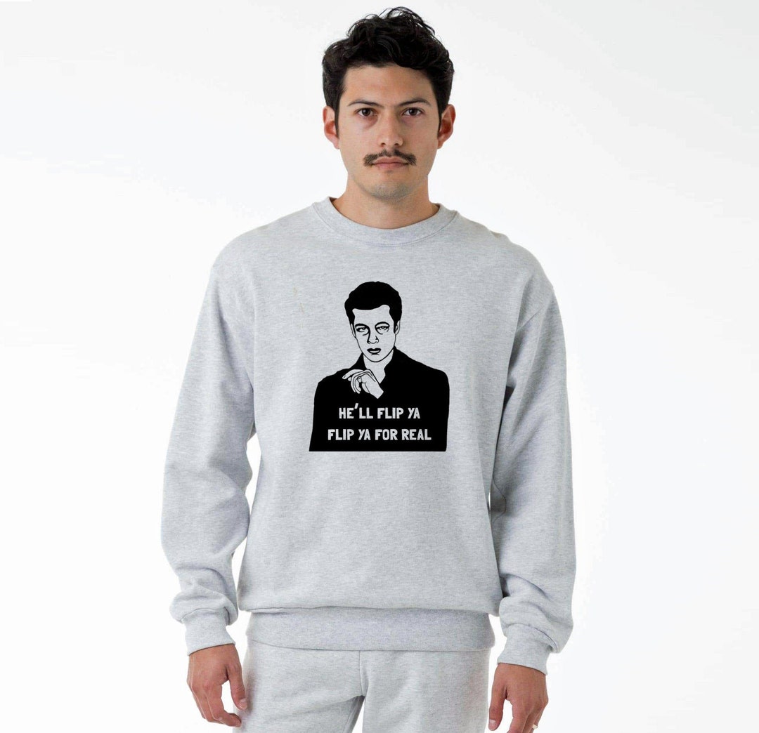 Fenster Usual Suspects Sweatshirt / He'll Flip Ya Movie Quote / 90s ...