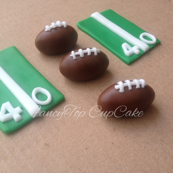 Fondant Football - Etsy
