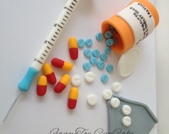 Pharmacy Cake Topper - Etsy