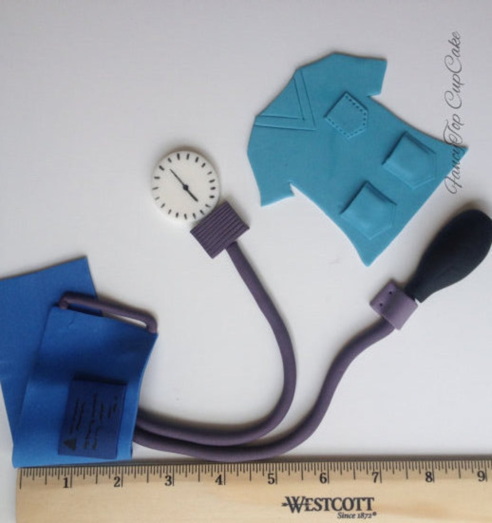 Doctor/nurse/pharmacist Themed Fondant Cake Topper Made by - Etsy