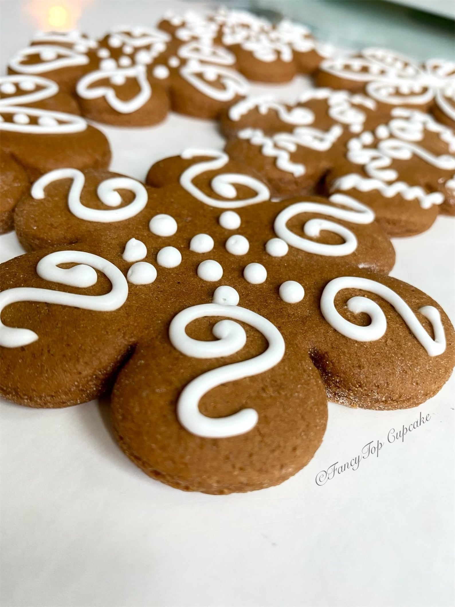 10-GingerBread Flower Power cookie. These Cookies are | Etsy