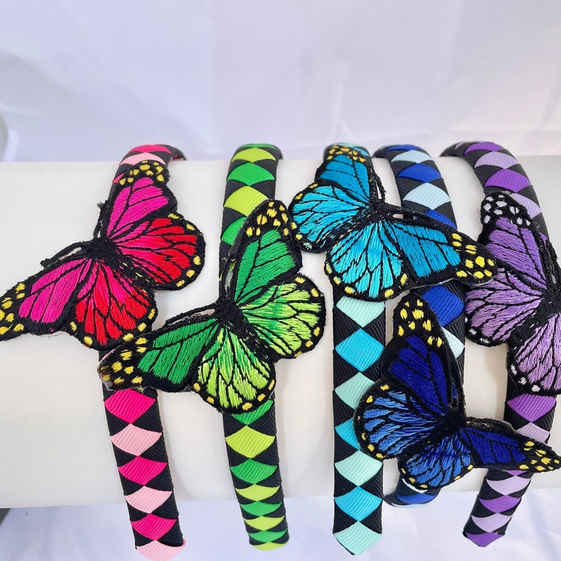 Butterfly Headbands - Etsy