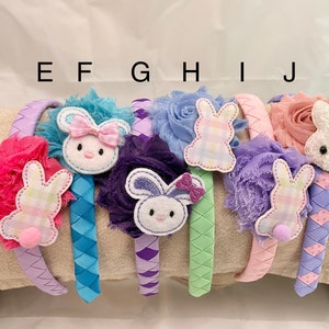 Bunny Headband Easter Headband Headbands for Girls Headband | Etsy