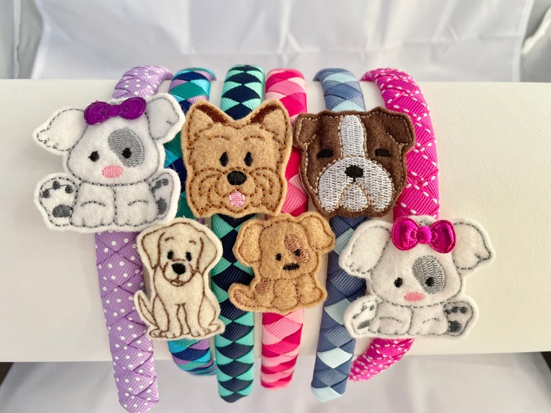 Puppy Headband Dog Headband Headbands for Girls Headband - Etsy