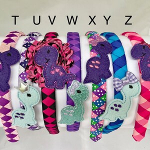Dinosaur Headband- Headbands for Girls- Brontosaurus- Triceratops- T ...