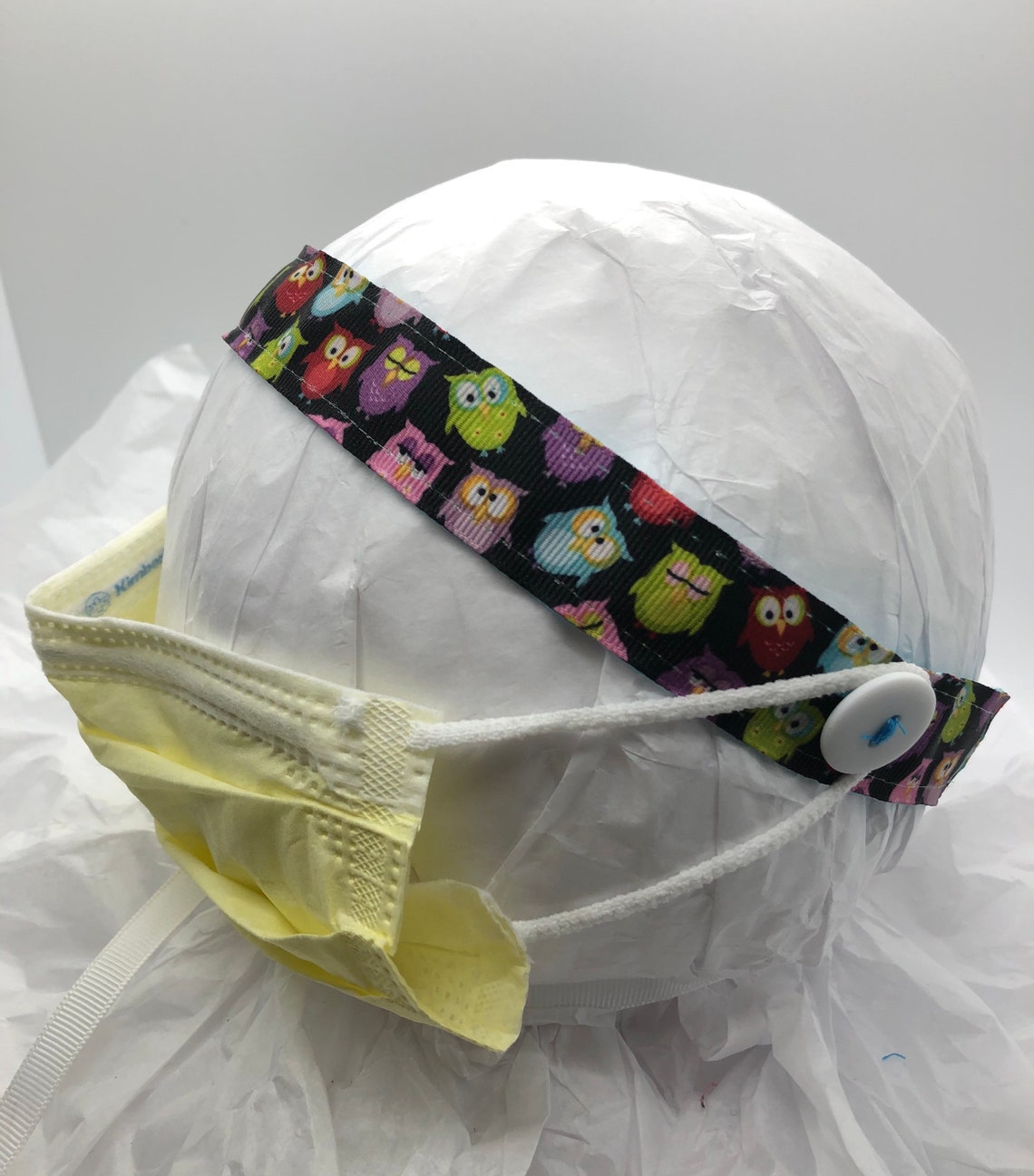 Button Headband Mask Headband Nurse Headband Non Slip - Etsy