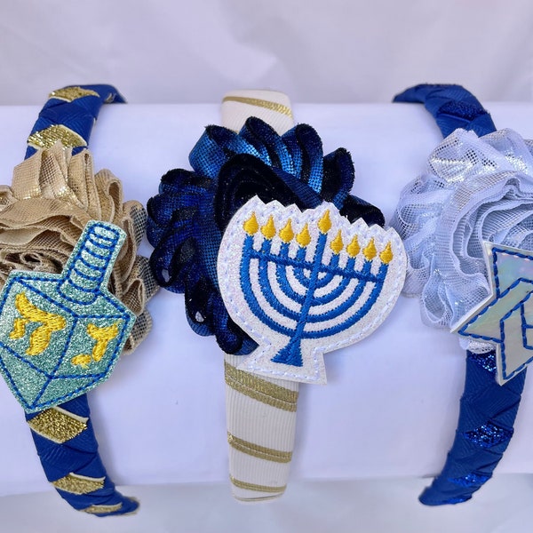 Hanukkah Headbands - Etsy