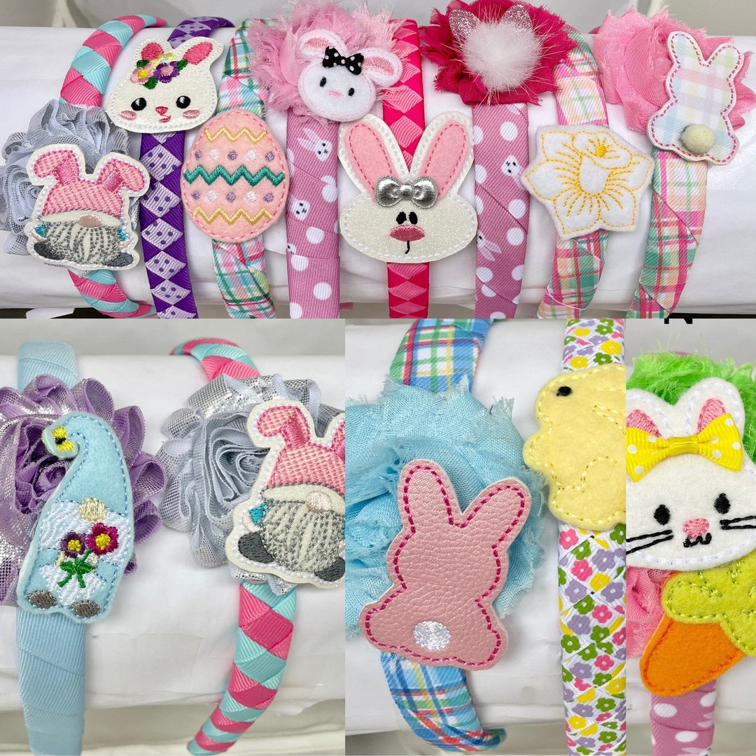 Easter Headband- Bunny Headband- Headbands for Girls- Headband for ...