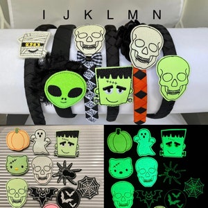 Halloween Headband- Headbands for Girls- Headband for Women- Glow in ...