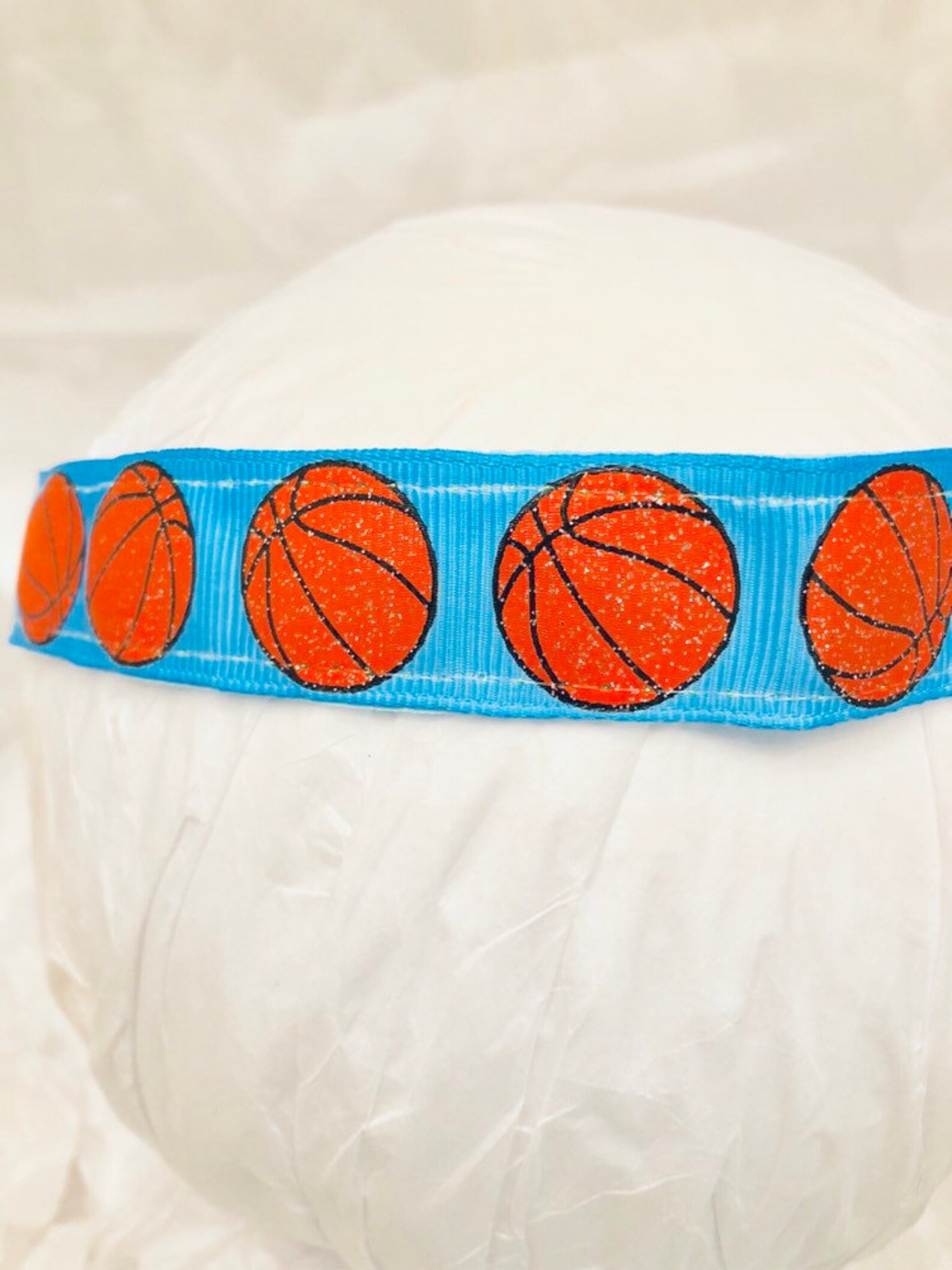 Basketball headband blue Athletic sport stretch non slip | Etsy