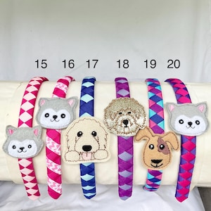 Puppy Headband- Dog Headband- Headbands for Girls- Headband for Women ...