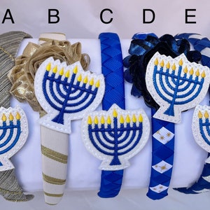 Hanukkah Headband Mennorah Headbands for Girls Headband for - Etsy