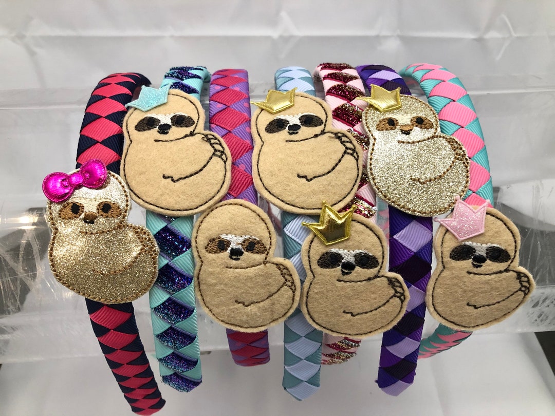 Sloth Headband, Headbands for Girls, Headband for Women, Sparkle Crown ...