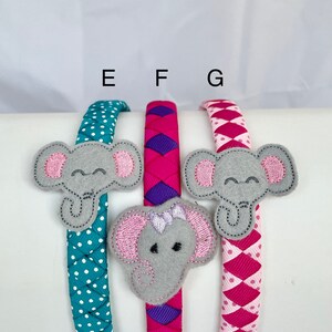 Koala Headband- Giraffe- Elephant- Headbands for Girls- Zoo Jungle ...
